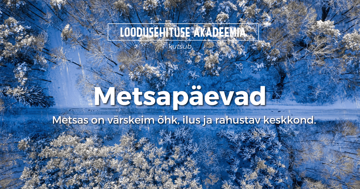 Metsapäevad - Loodusehituseakadeemia
